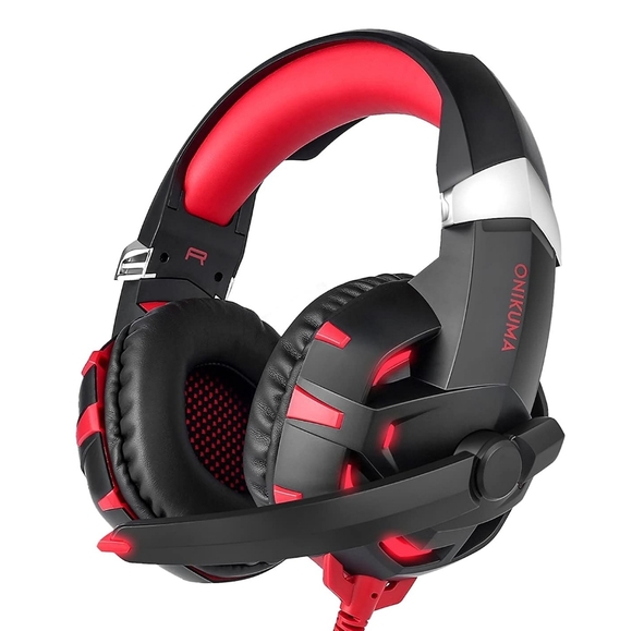onikuma | Other | K2 Pro Gaming Headset High Performance Red | Poshmark